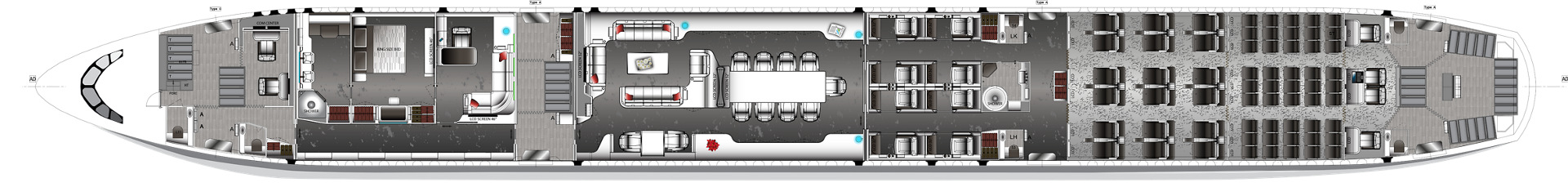 ACJ350 XWB - Exclusive products