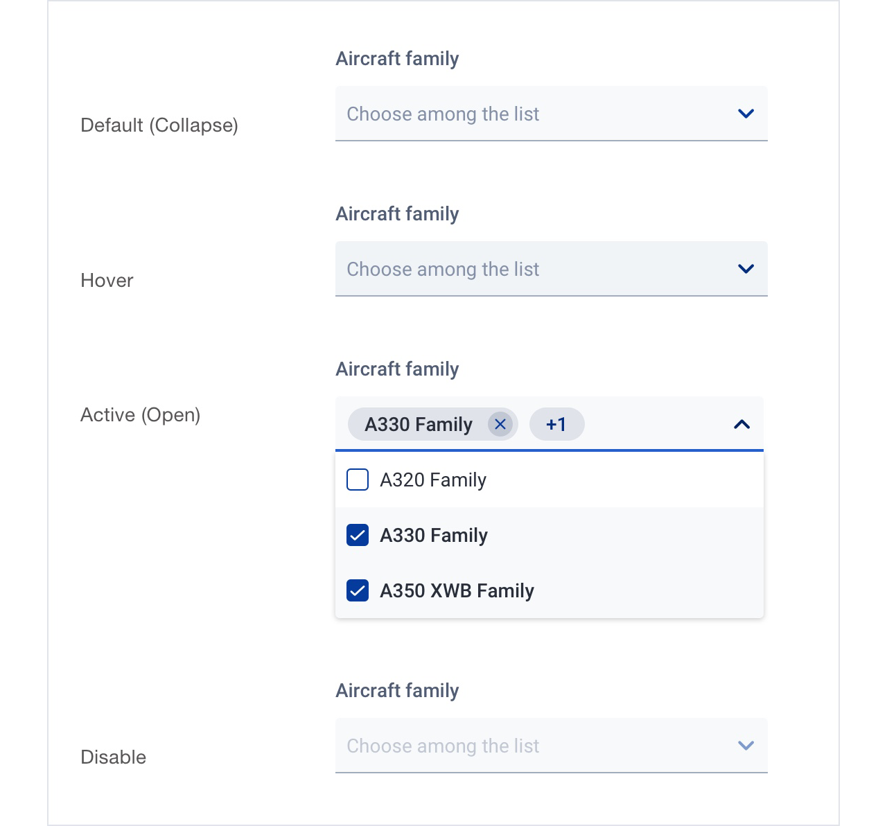 Combo Box - Components