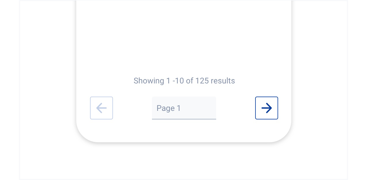 Pagination Components