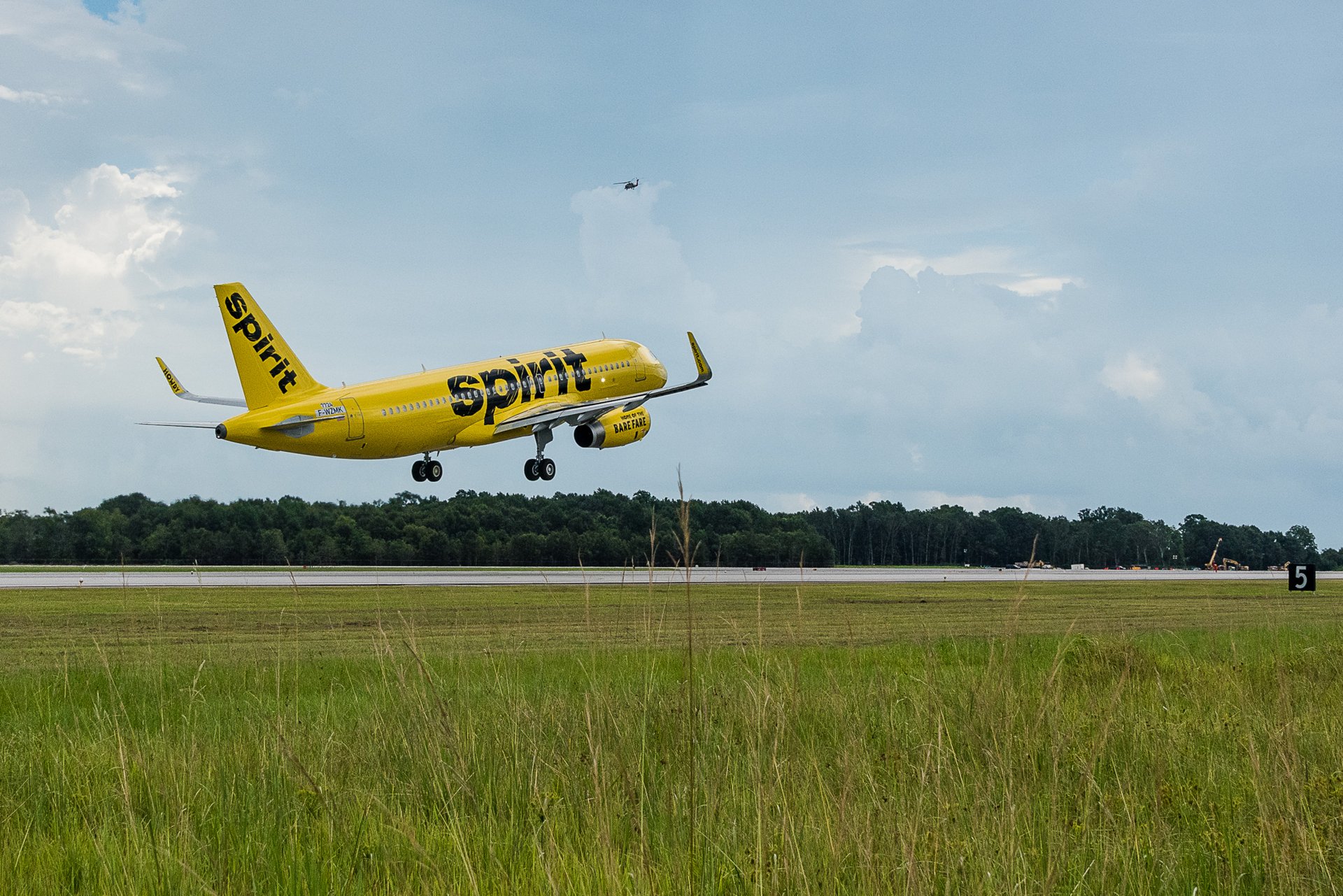 First U.S. built A320 Takes Flight