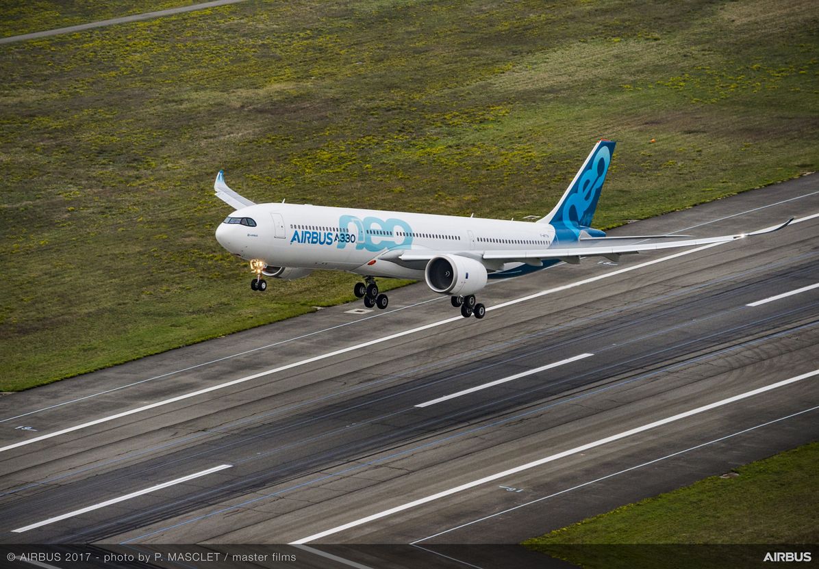 First A330neo becomes airborne for its maiden flight