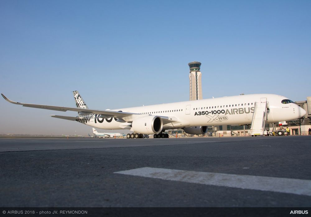 The A350-1000 spreads its wings on a globe-trotting demonstration tour.