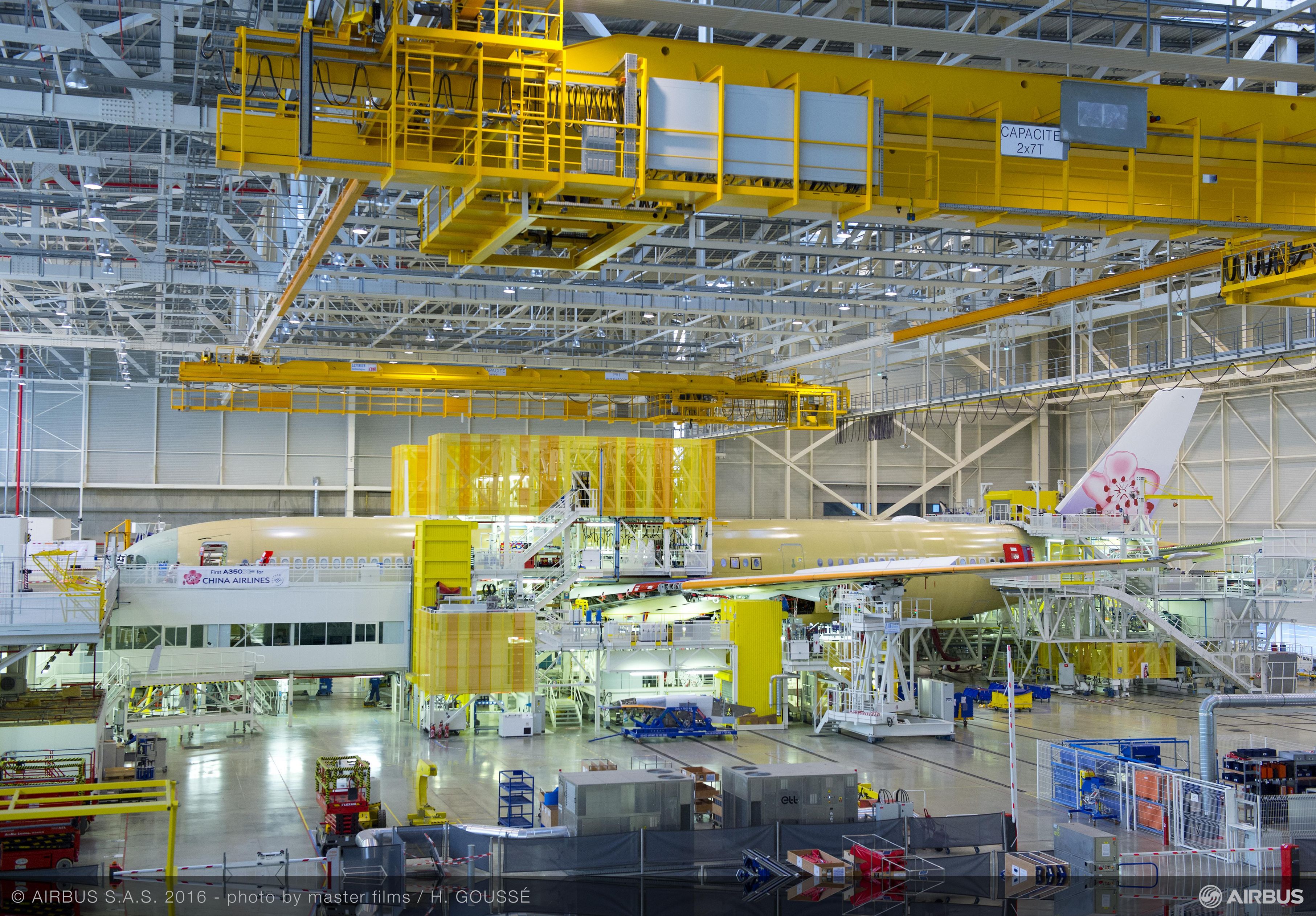 First China Airlines A350XWB takes shape in Airbus’ Final Assembly Line ... First China Airlines A350XWB takes shape in Airbus’ Final Assembly Line ...