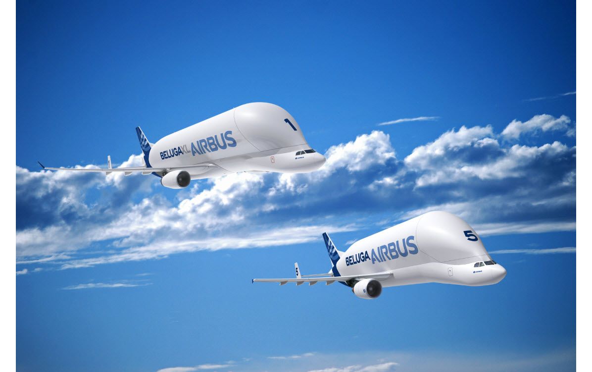 New but familiar: Airbus’ Beluga XL transporter continues to take shape