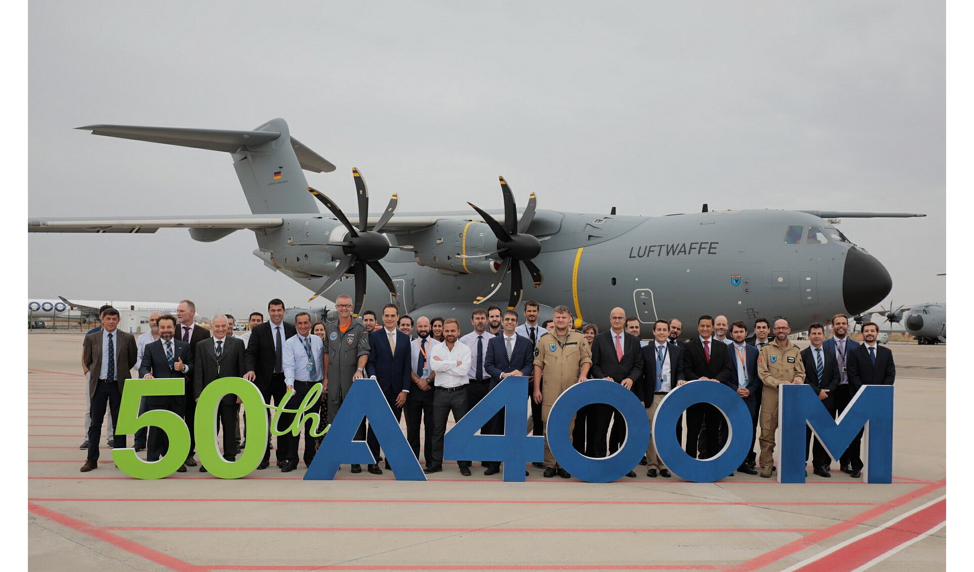 Airbus Defence and Space hands over 50th A400M - Defence - Airbus