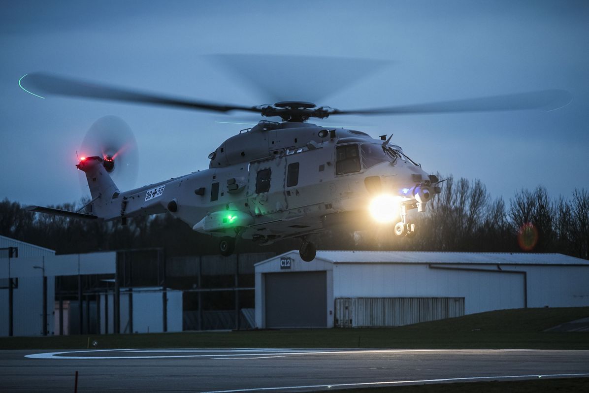 Second Airbus NH90 Sea Lion helicopter prototype completes maiden ...